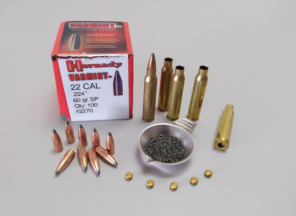 Ricarica del calibro .223 Remington con palla Hornady Varmint: il test ...